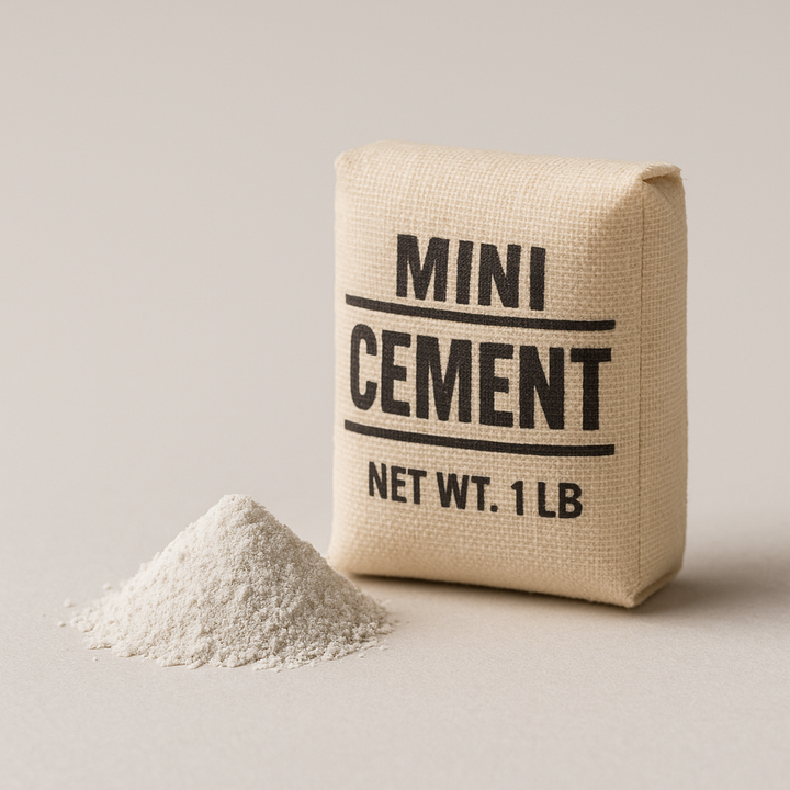Mini Materials & Supplies for Miniature Builds | Concrete Crafts